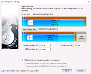 DiskGenius - working with disk partitions